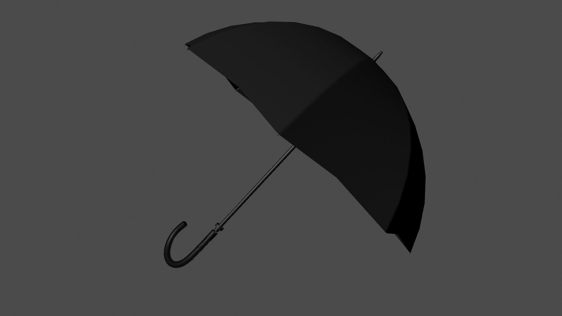 Low-poly Umbrella Model 3D model | CGTrader