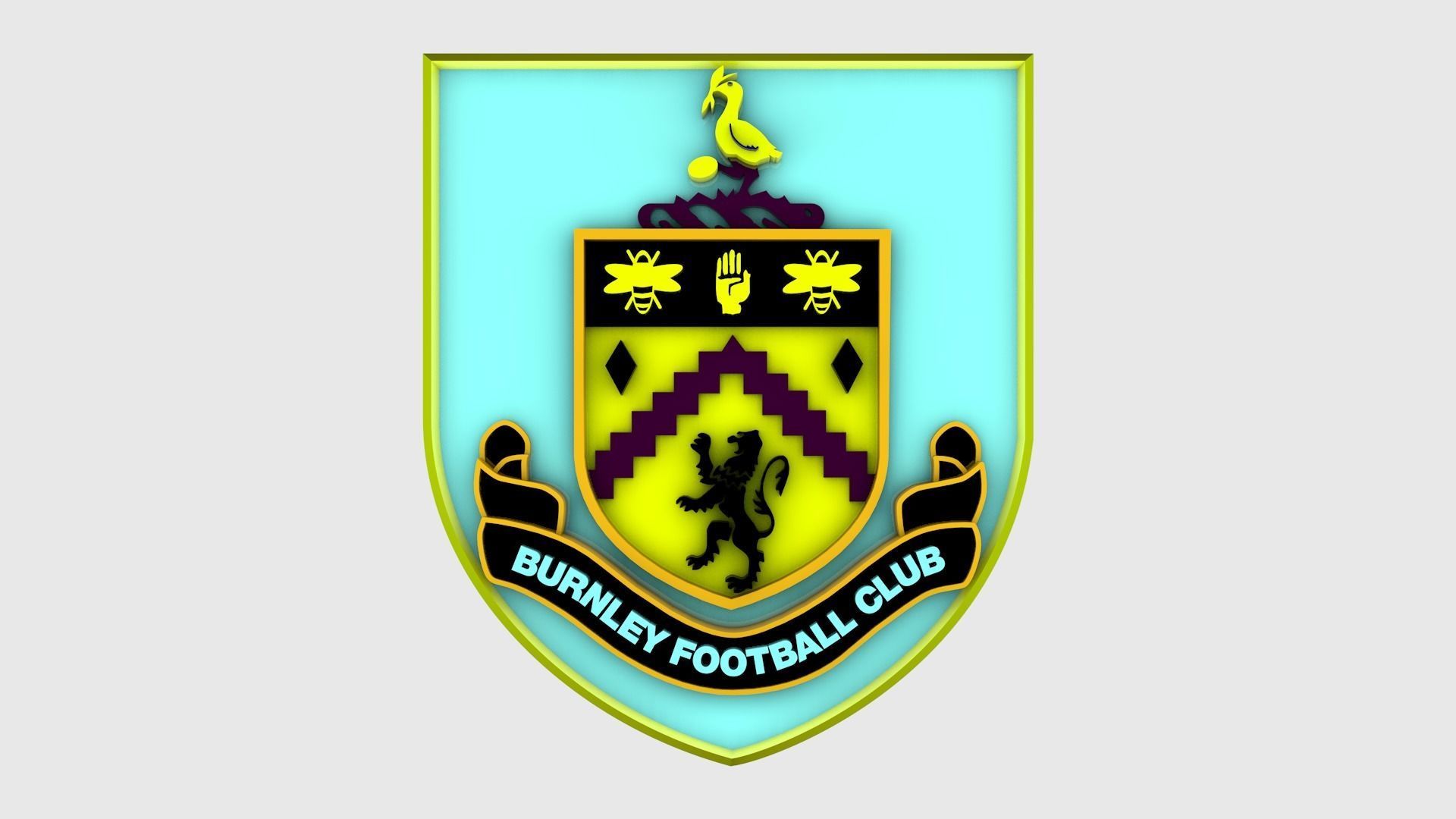 Burnley Logo 3D model | CGTrader