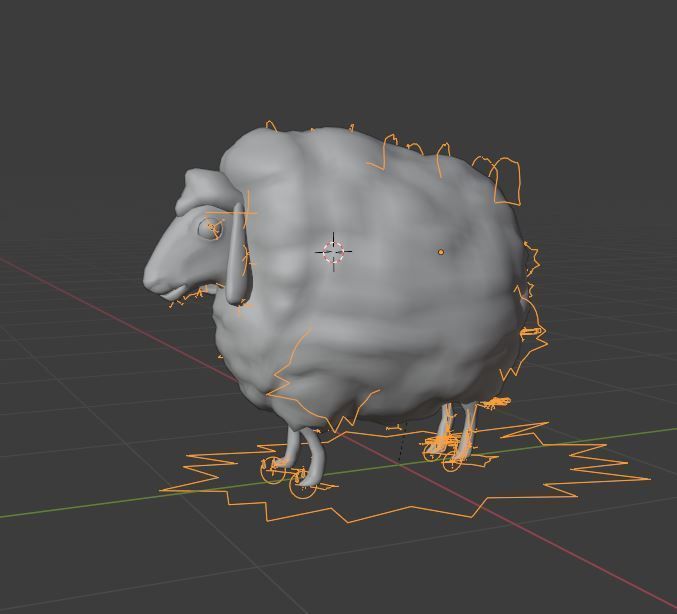 3D model Stylized Sheep VR / AR / low-poly rigged animated | CGTrader