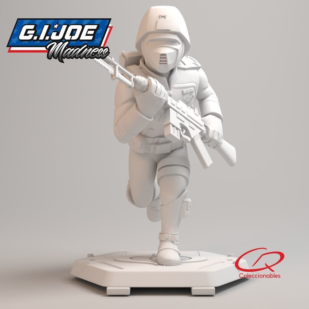 GI JOE Characters Crimson Guard Full-figure Pose 01 3D model 3D ...