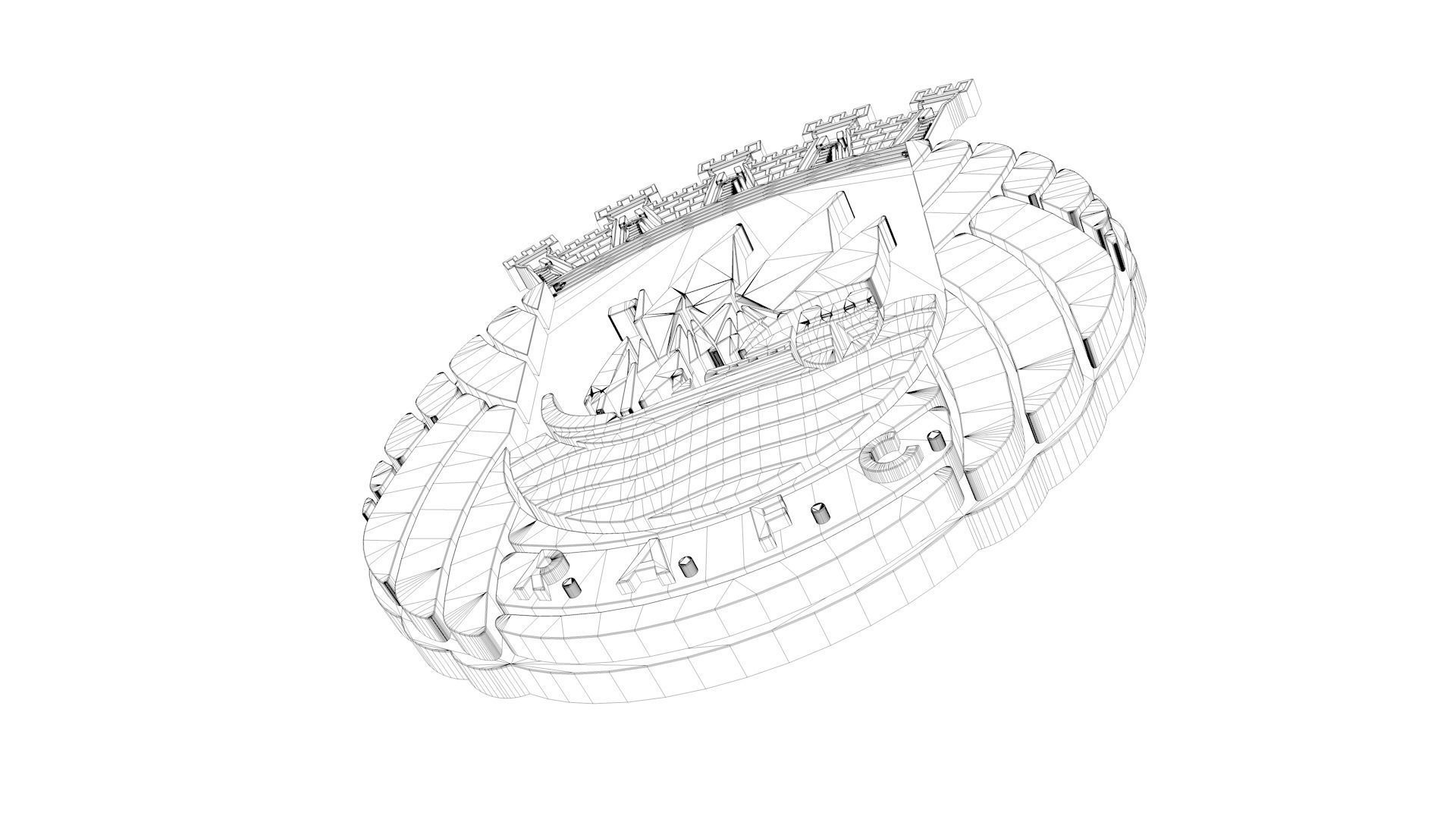 Rio Ave Logo 3D model | CGTrader