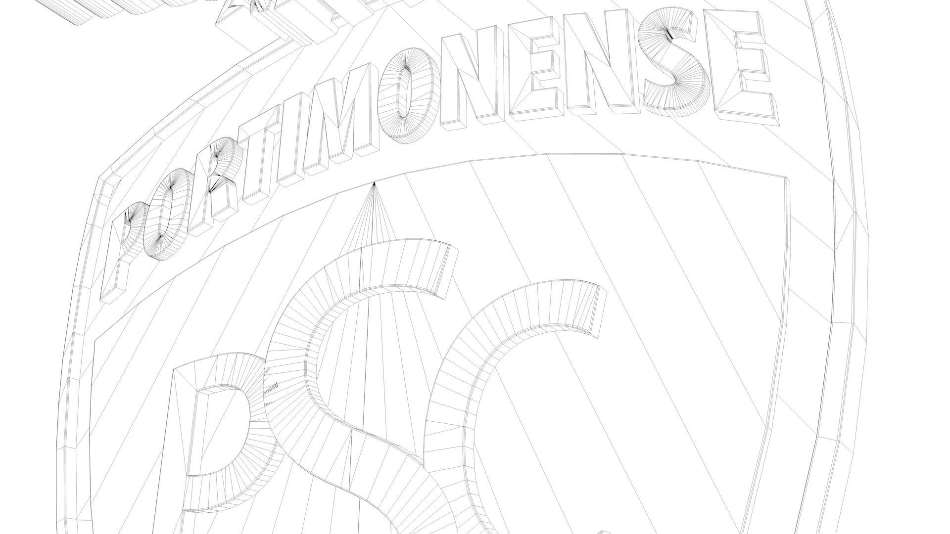 Portimonense Logo 3D model | CGTrader