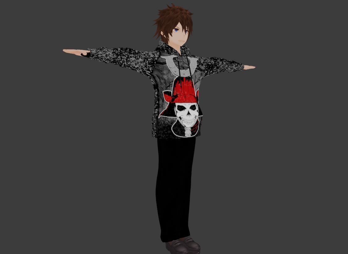 3D model cute anime Boy character m4 VR / AR / low-poly rigged | CGTrader