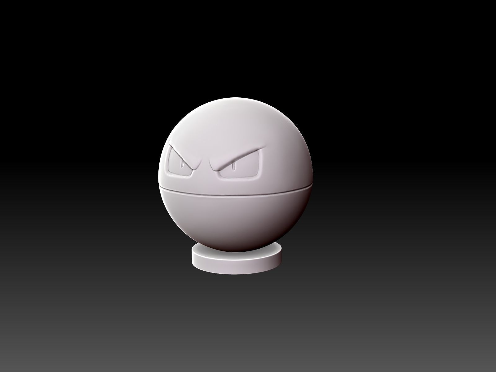 Pokemon Voltorb 3D Print model 3D model 3D printable | CGTrader