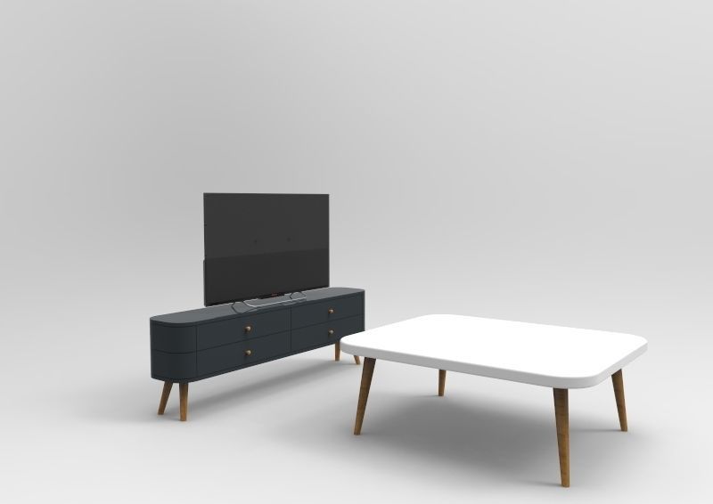 tv units free 3D model | CGTrader