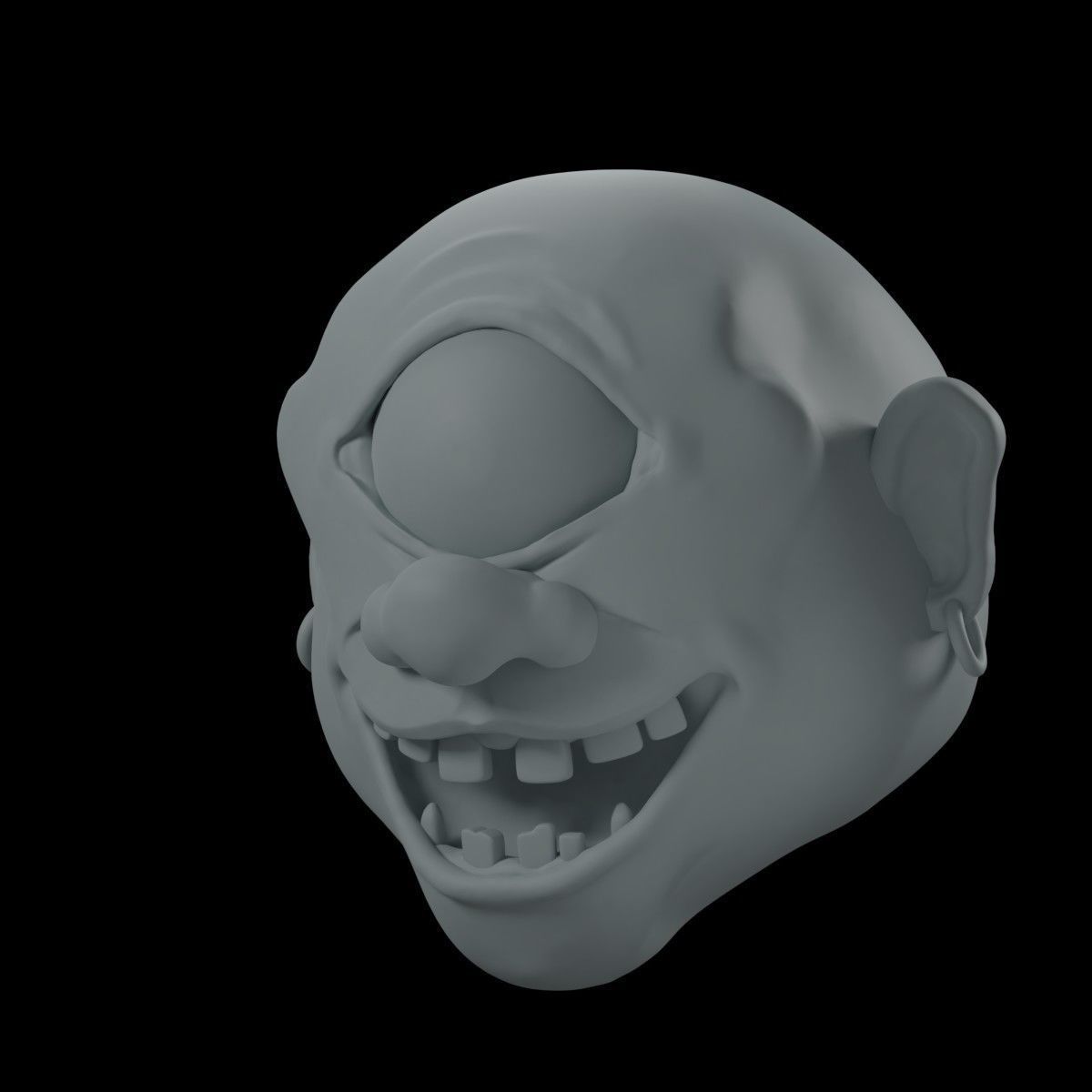 CYCLOPS HEAD 3D model 3D printable | CGTrader