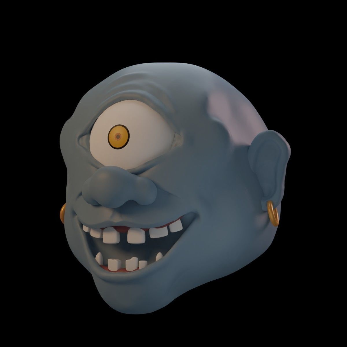 CYCLOPS HEAD 3D model 3D printable | CGTrader