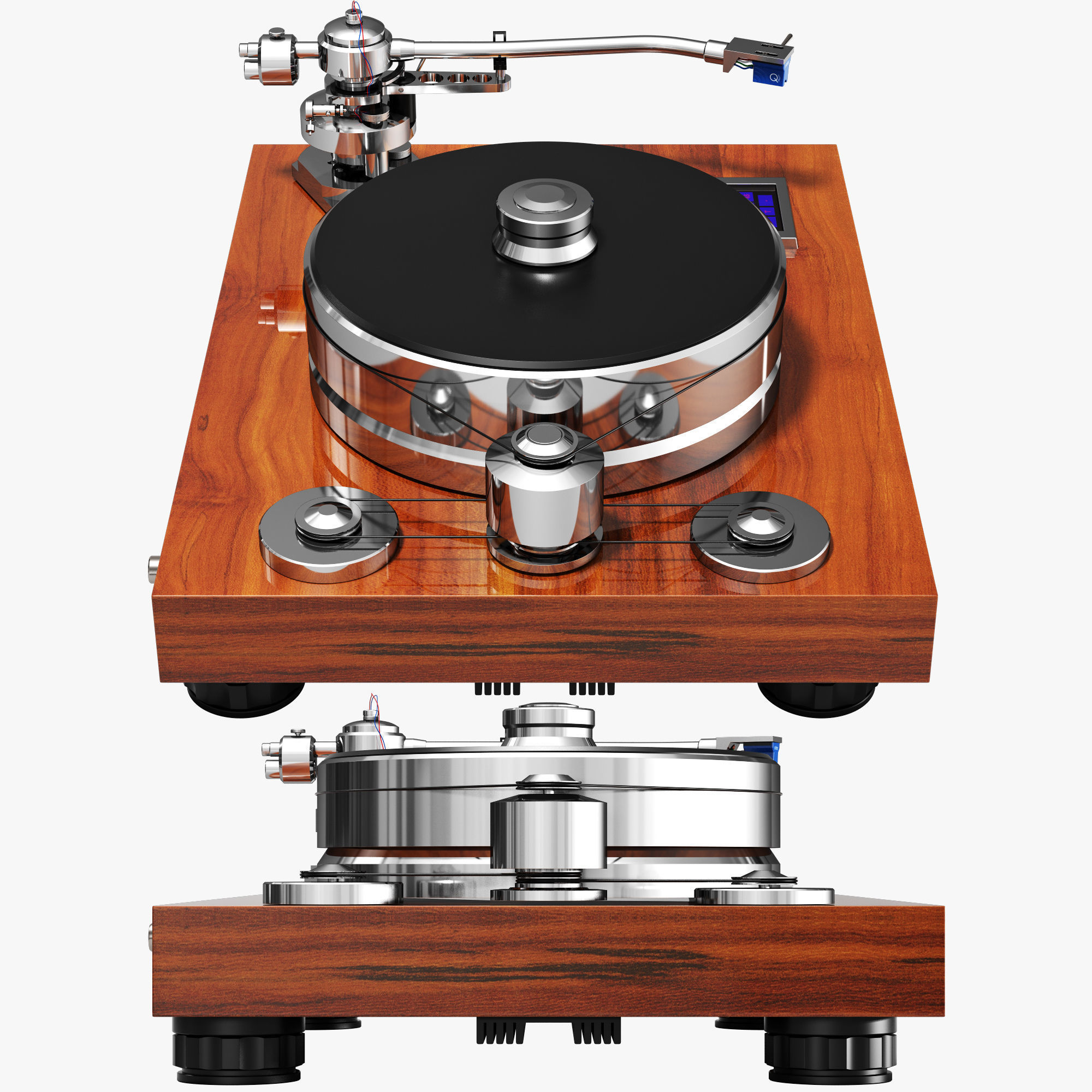 Project audio signature 12 3D model | CGTrader