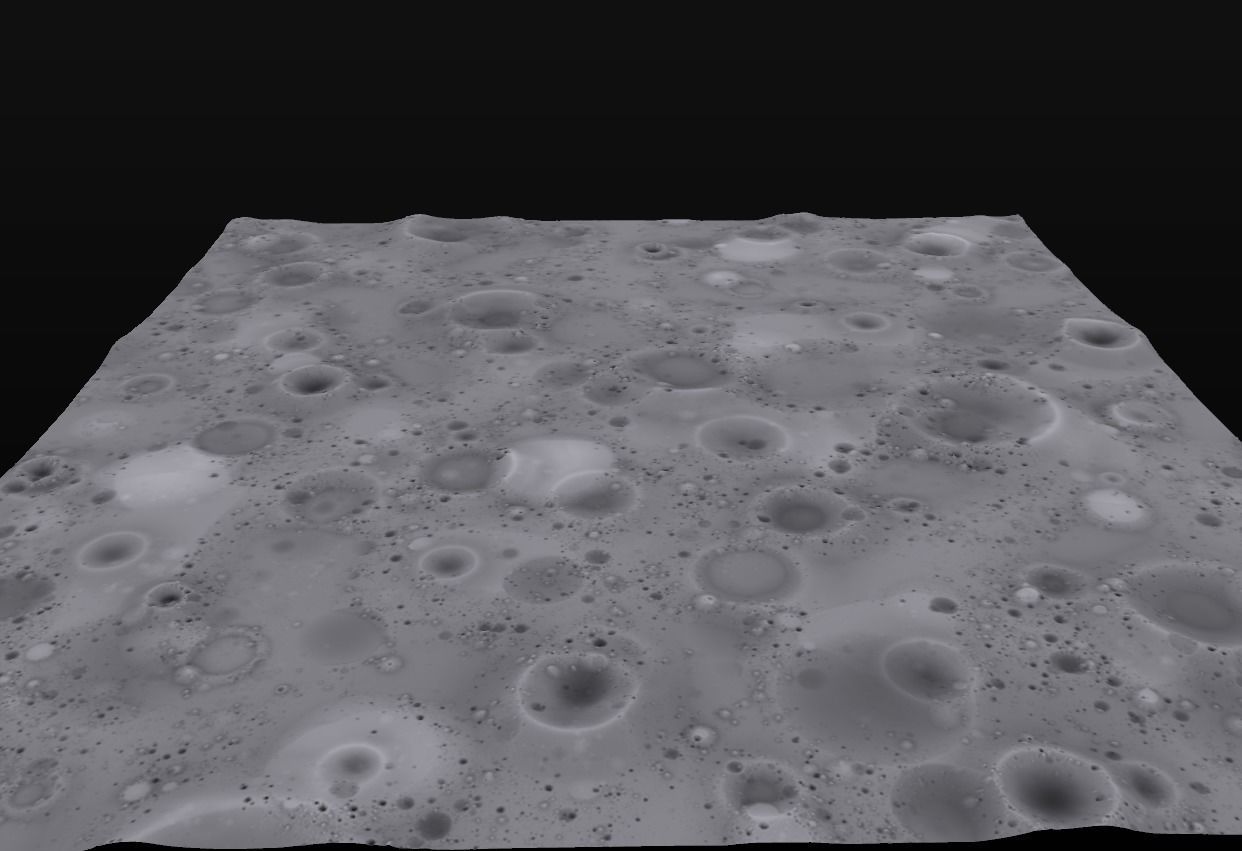 Stylized Moon or Asteroid PBR Texture and Material free Texture | CGTrader