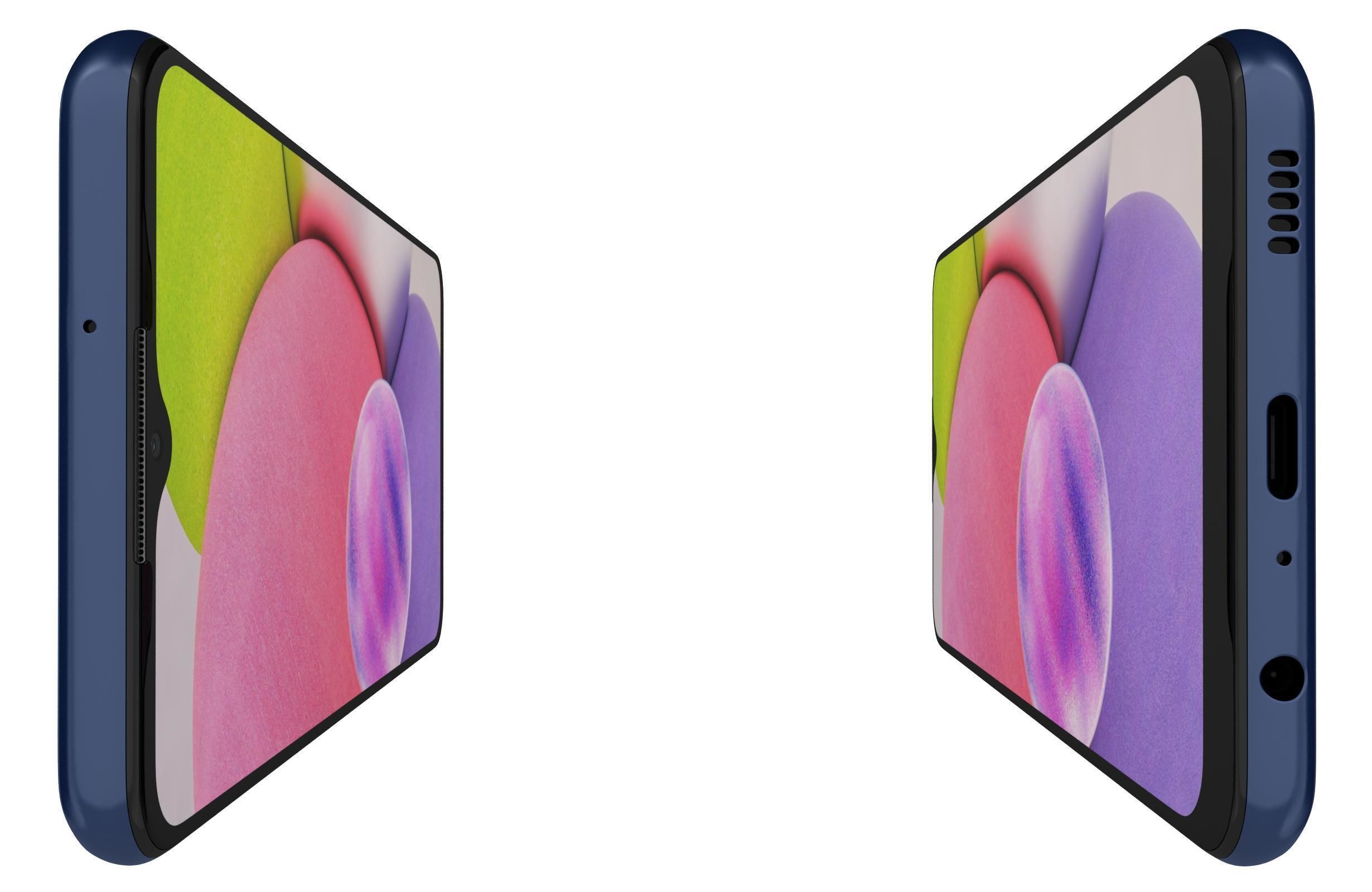 Samsung Galaxy A03s Blue 3D model | CGTrader