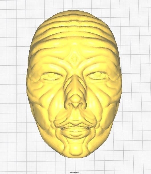 Tosca Mask 3D model 3D printable | CGTrader