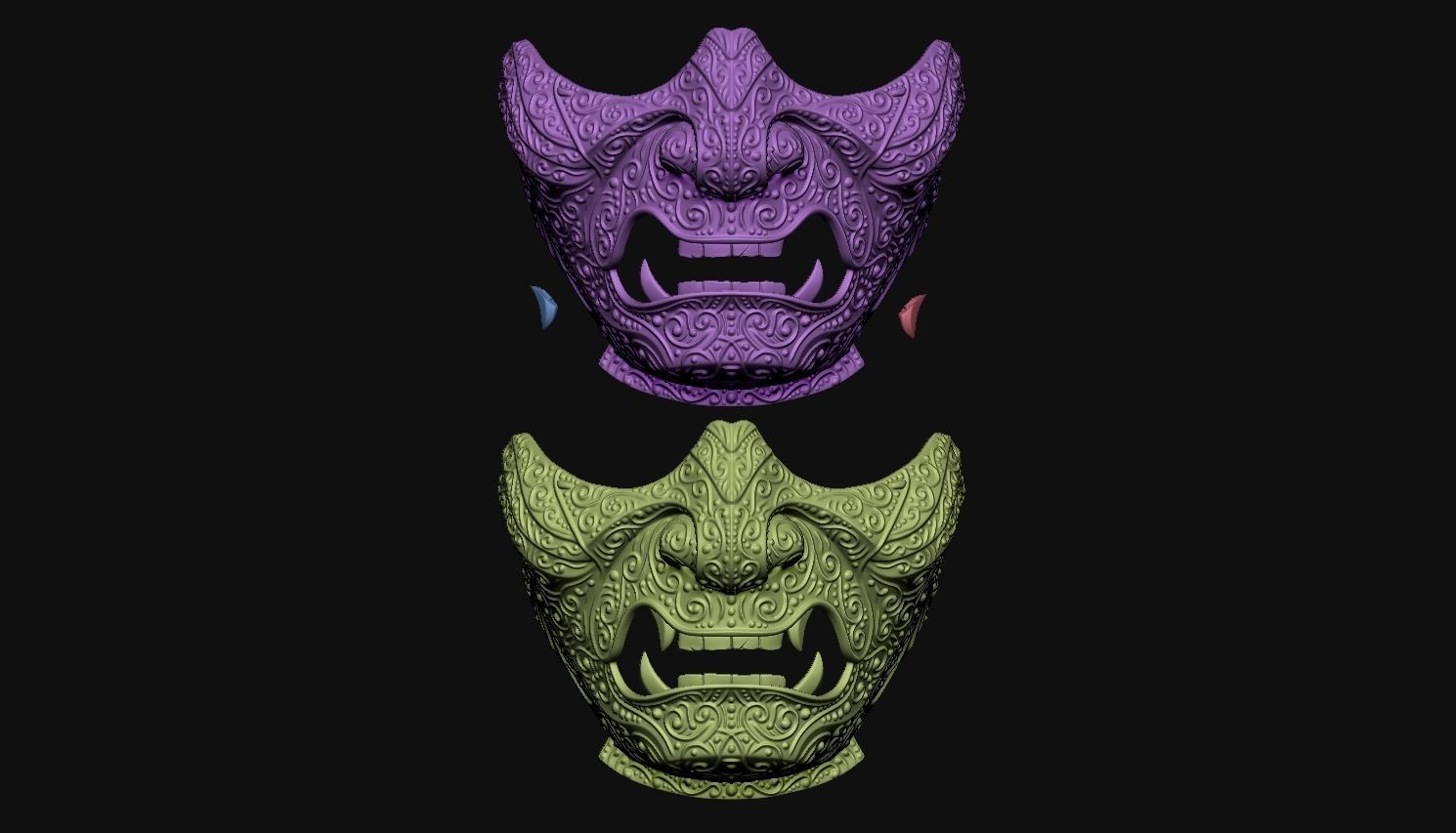 Ghost Of Tsushima - Ghost Mask Carved - Samurai Cosplay Mask 3D model ...