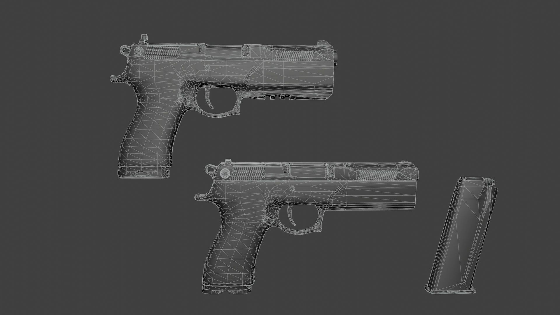 3D model FK Brno PSD VR / AR / low-poly | CGTrader