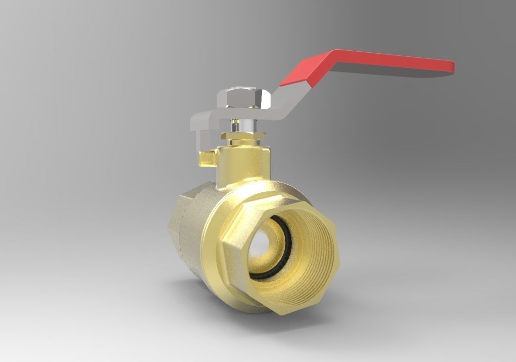 Ball Valve 3D model | CGTrader
