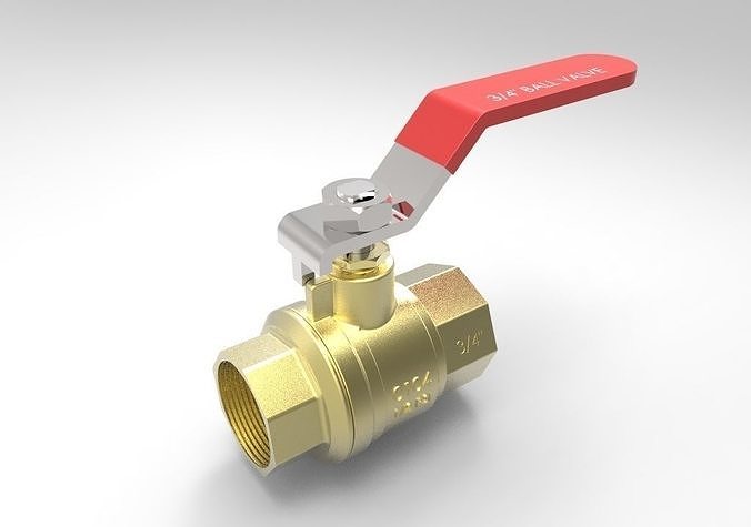 Ball Valve 3D model | CGTrader