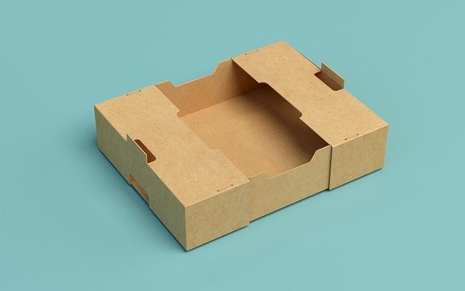 Packing Box Model 3D model | CGTrader