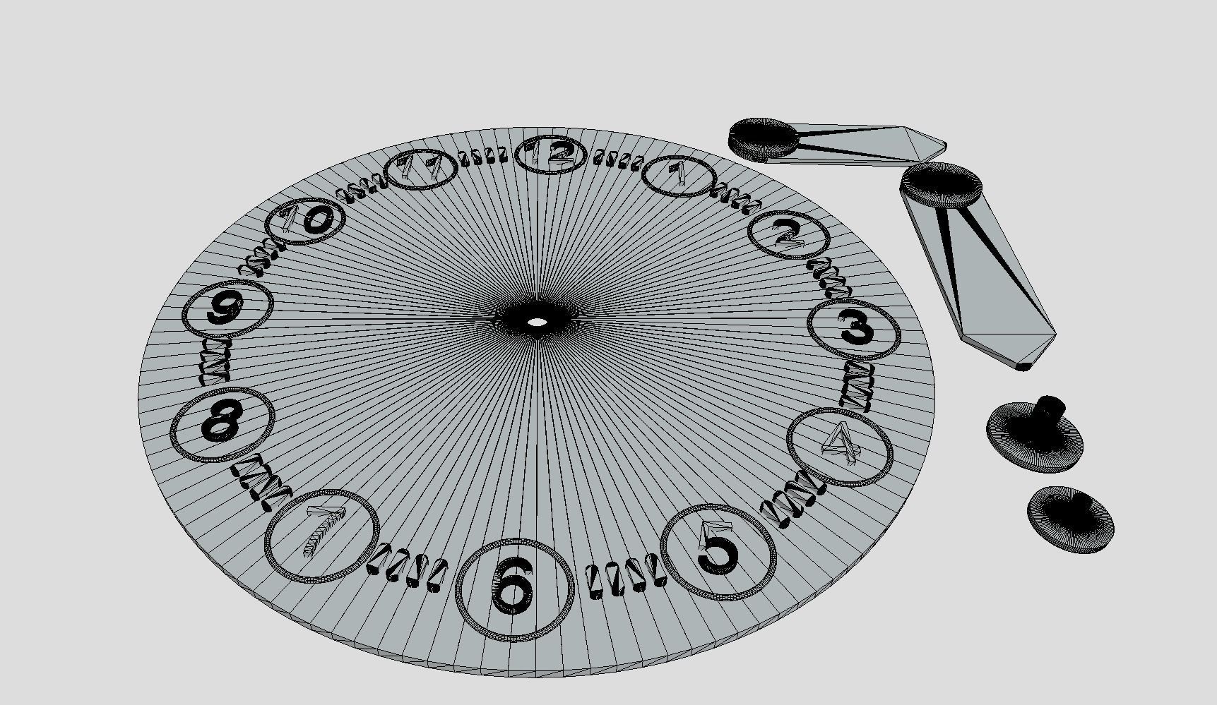 Child Learning Clock - 3D Print Model 3D model 3D printable | CGTrader