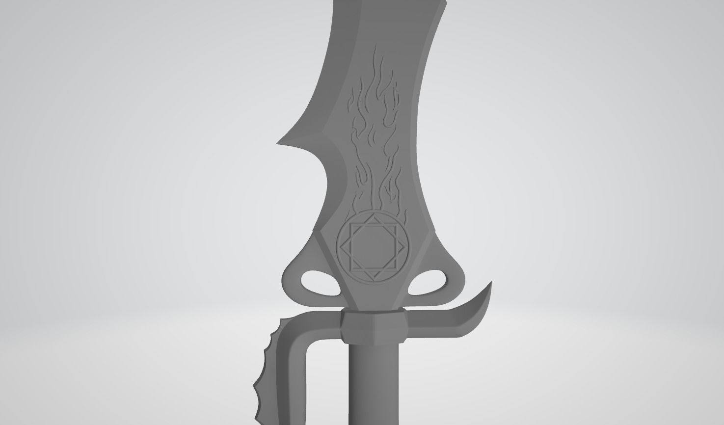 MAGI - Alibaba Amon Dagger 3D model 3D printable | CGTrader