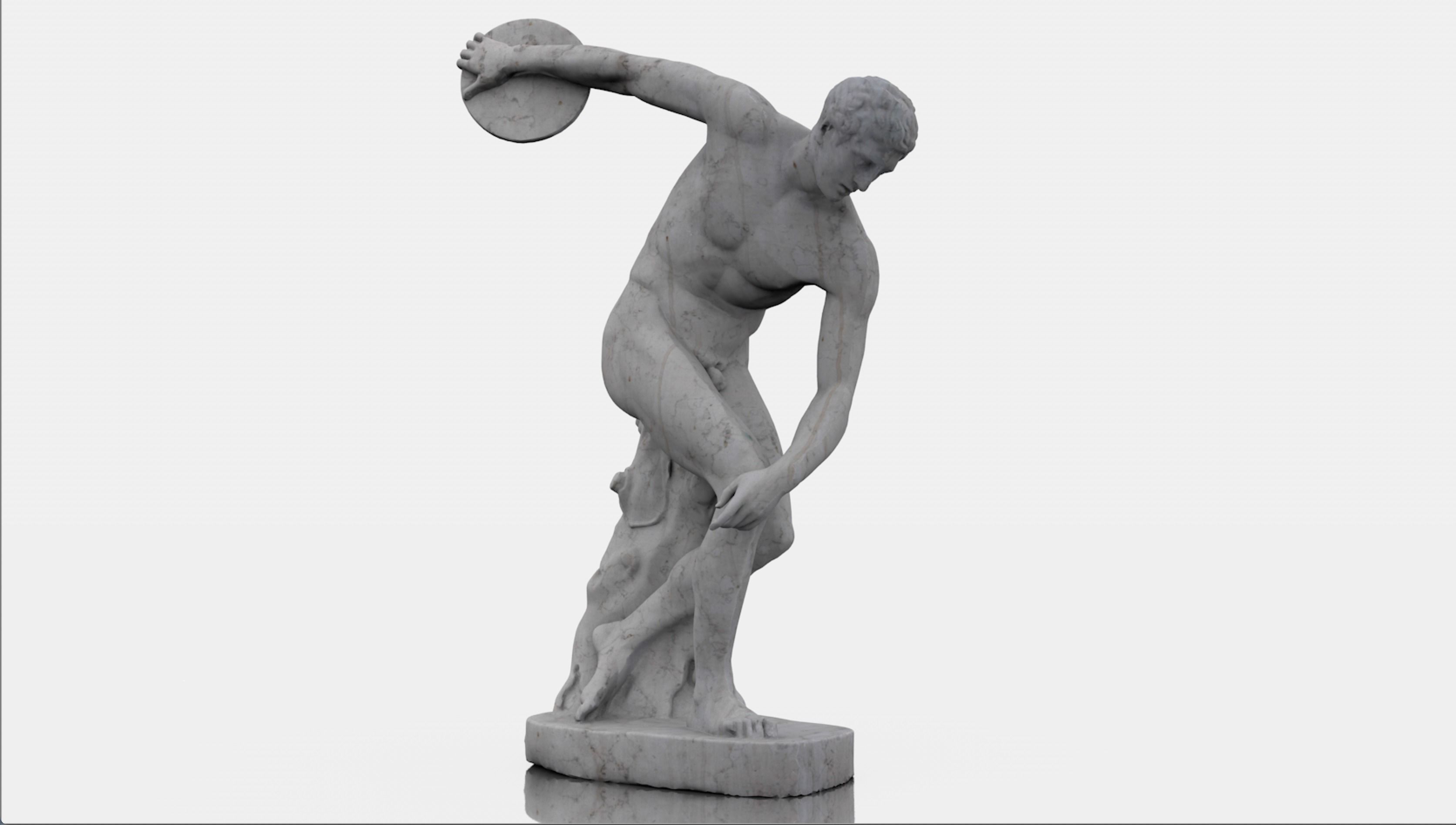 Miron discobolus 3D model | CGTrader
