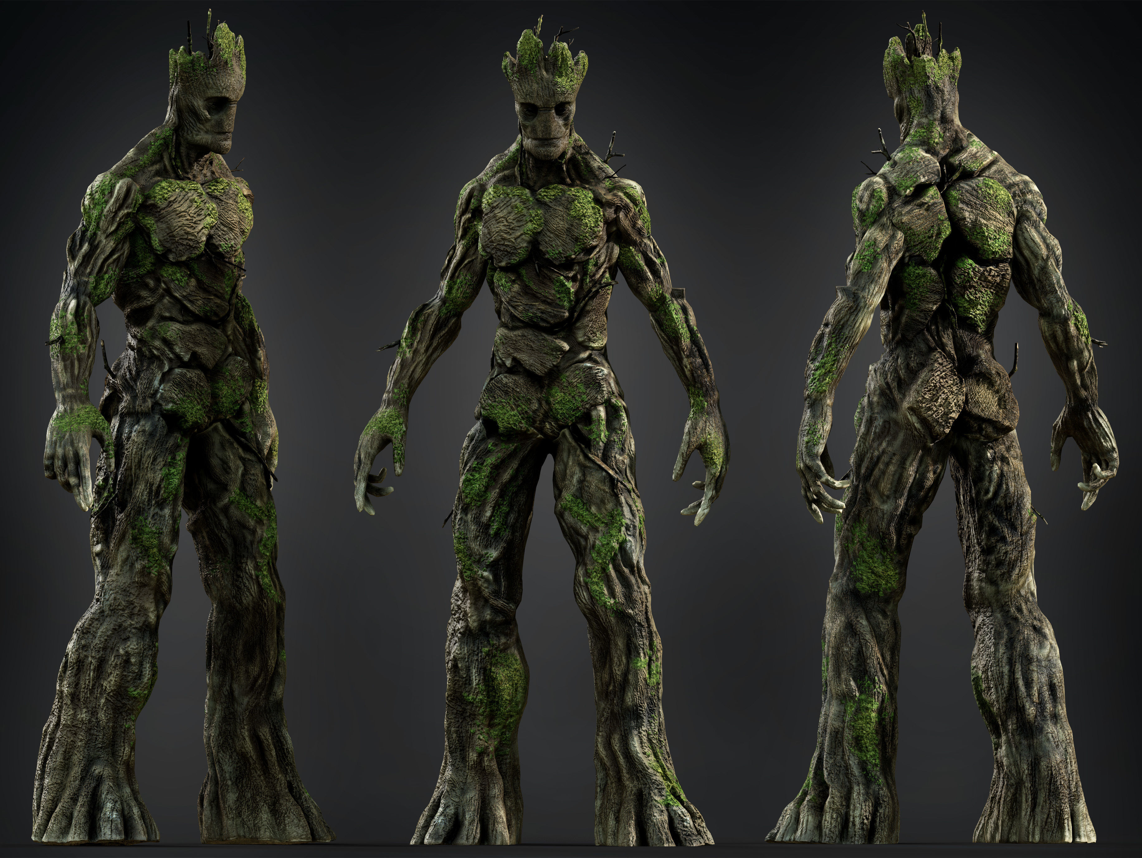 3D model Groot VR / AR / low-poly rigged | CGTrader