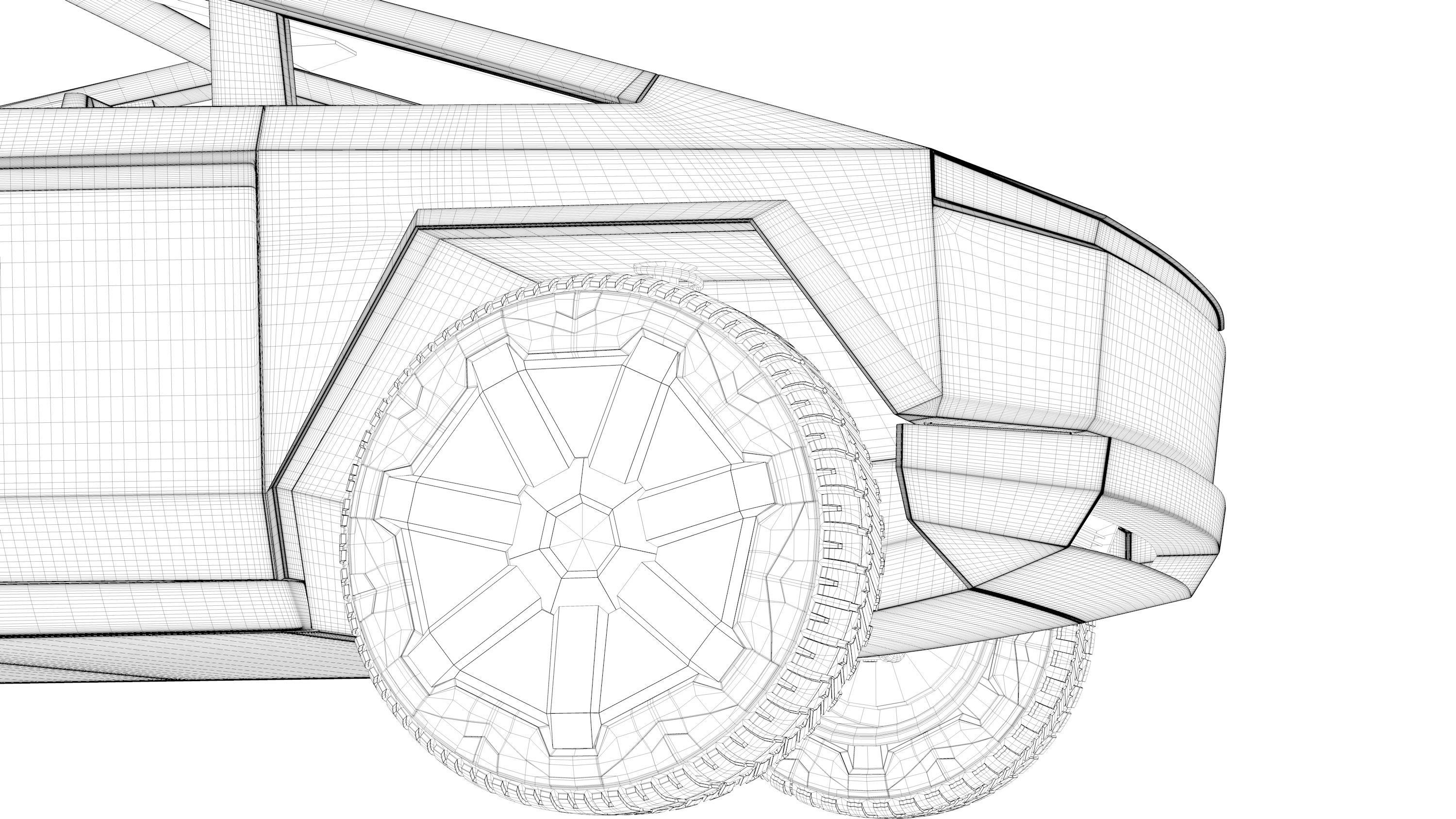 Tesla Cybertruck Detailed 3D model | CGTrader