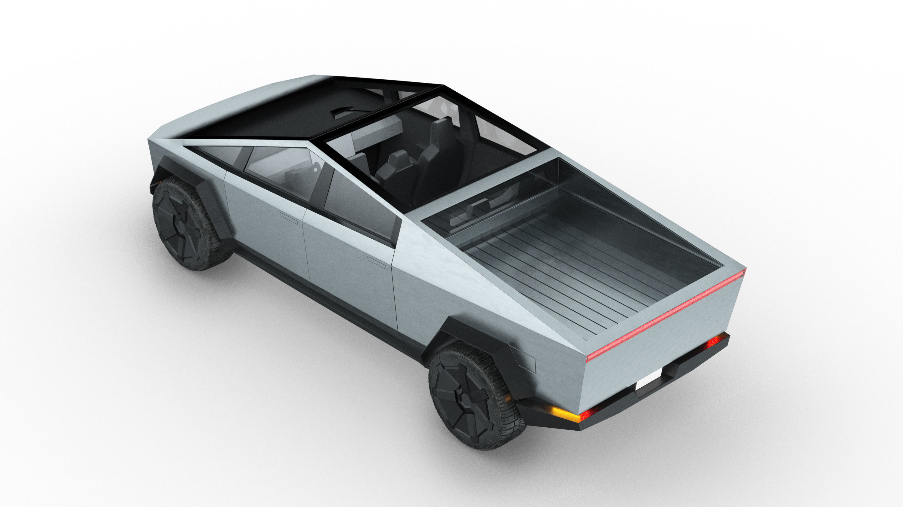 Tesla Cybertruck Detailed 3D model | CGTrader