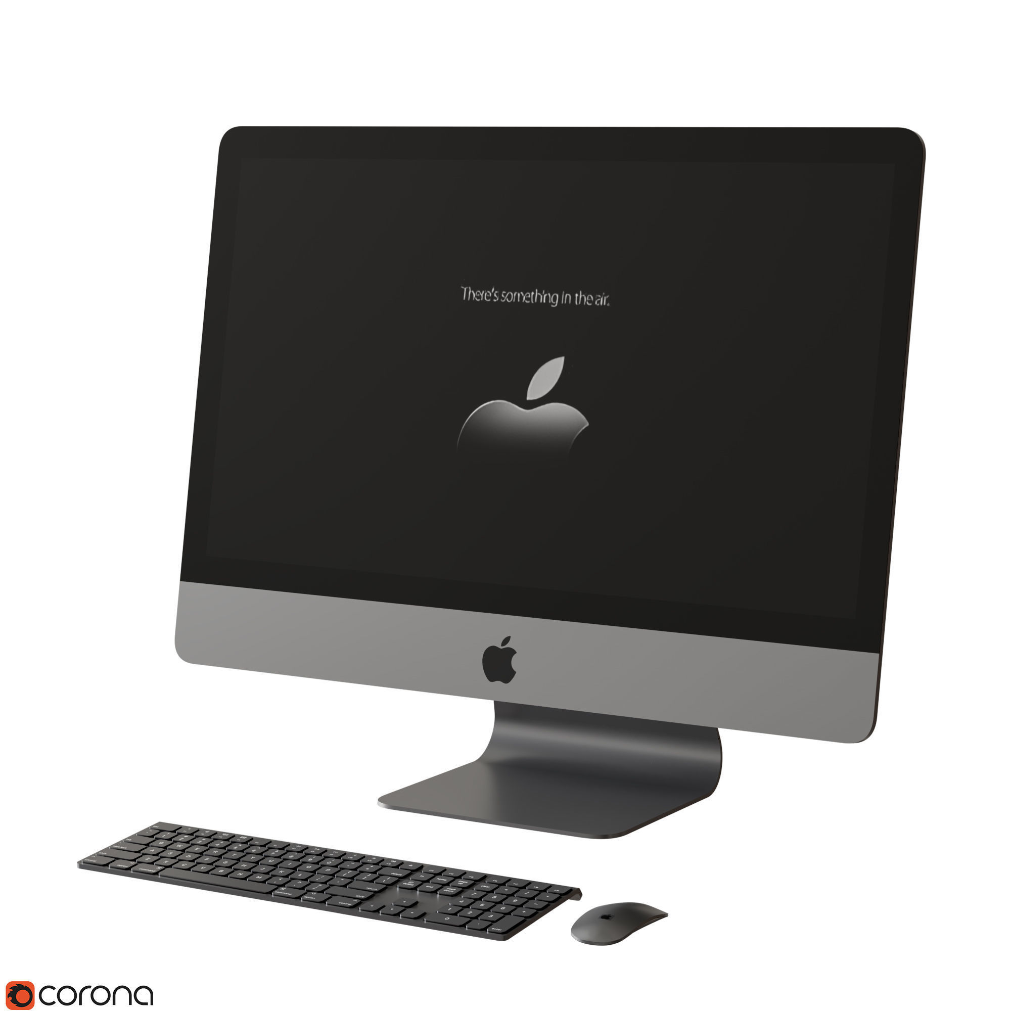 iMac PRO Space Gray Color 3D model | CGTrader
