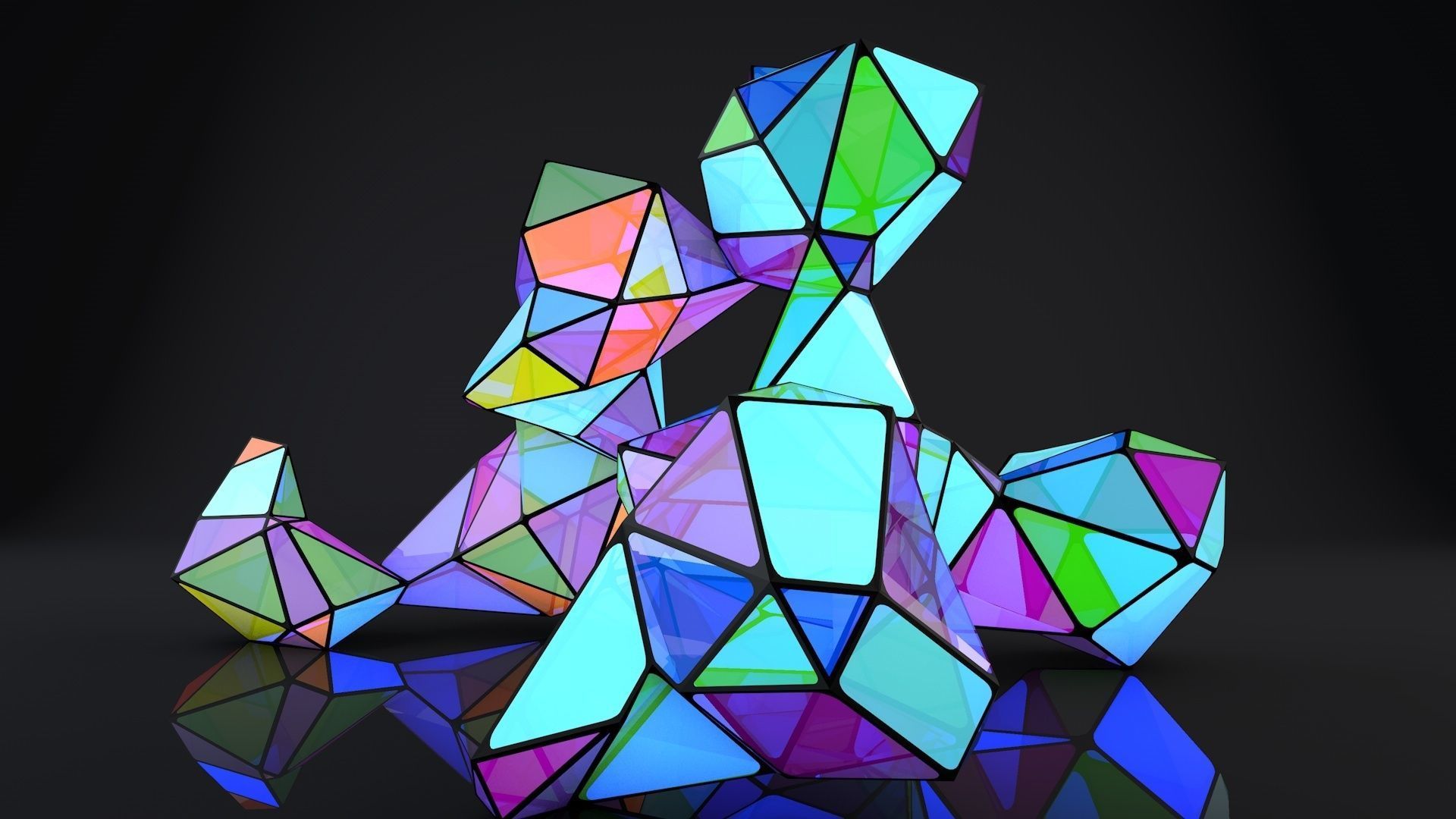 Geometric Shape 3D model | CGTrader