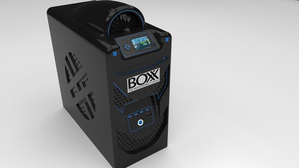 BOXX workstation model 2 free 3D model | CGTrader