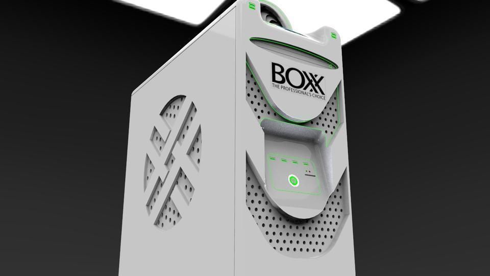 BOXX workstation model 2 free 3D model | CGTrader