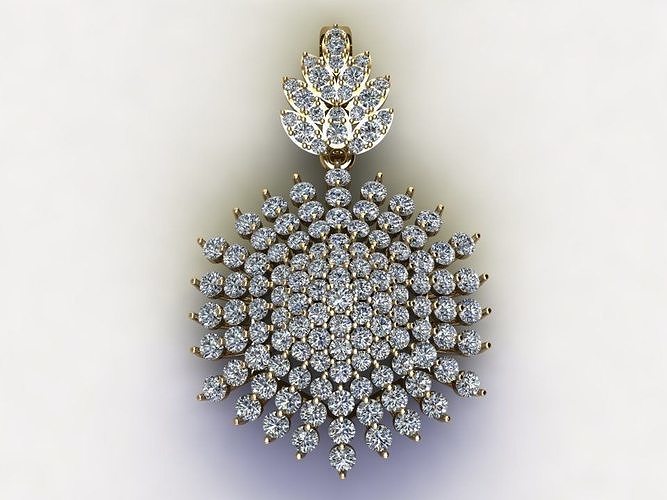 pendant jewelry 3D model 3D printable | CGTrader