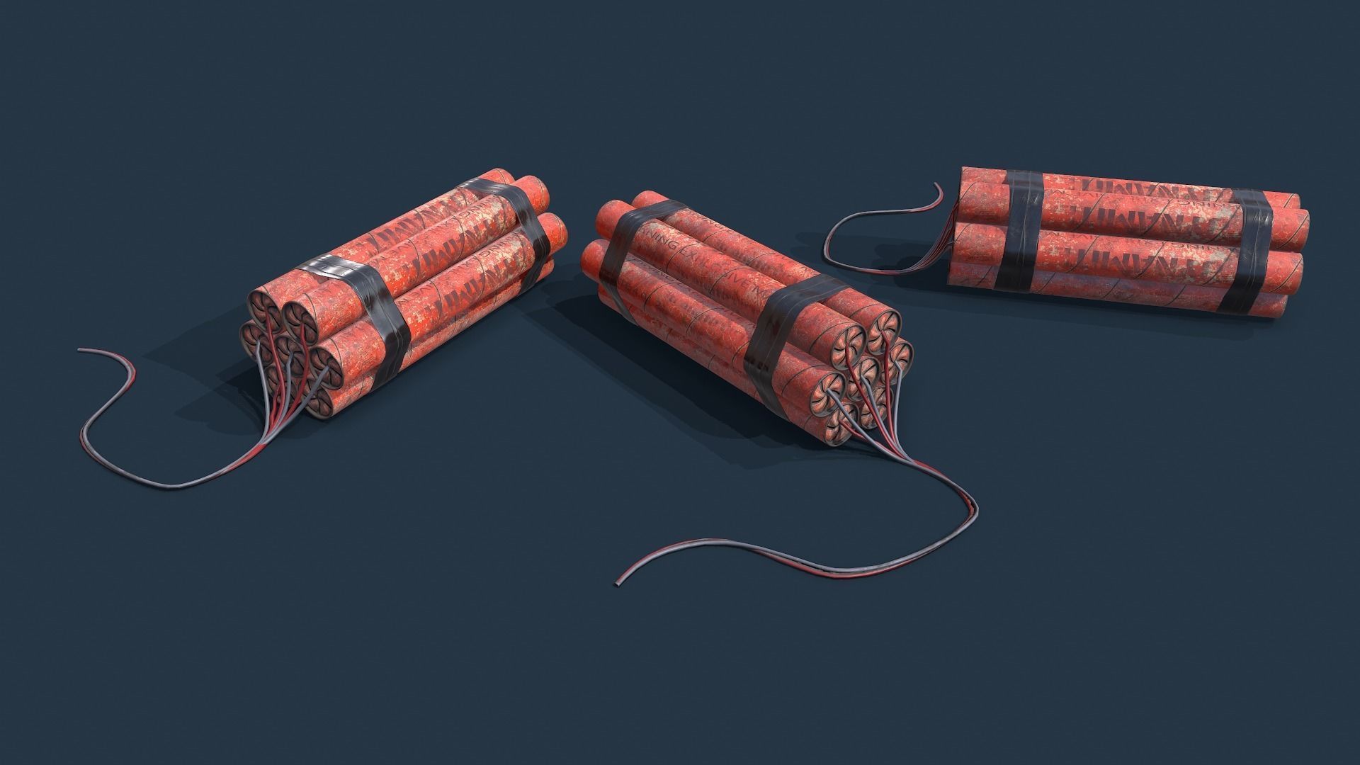 3D model Dynamite VR / AR / low-poly | CGTrader