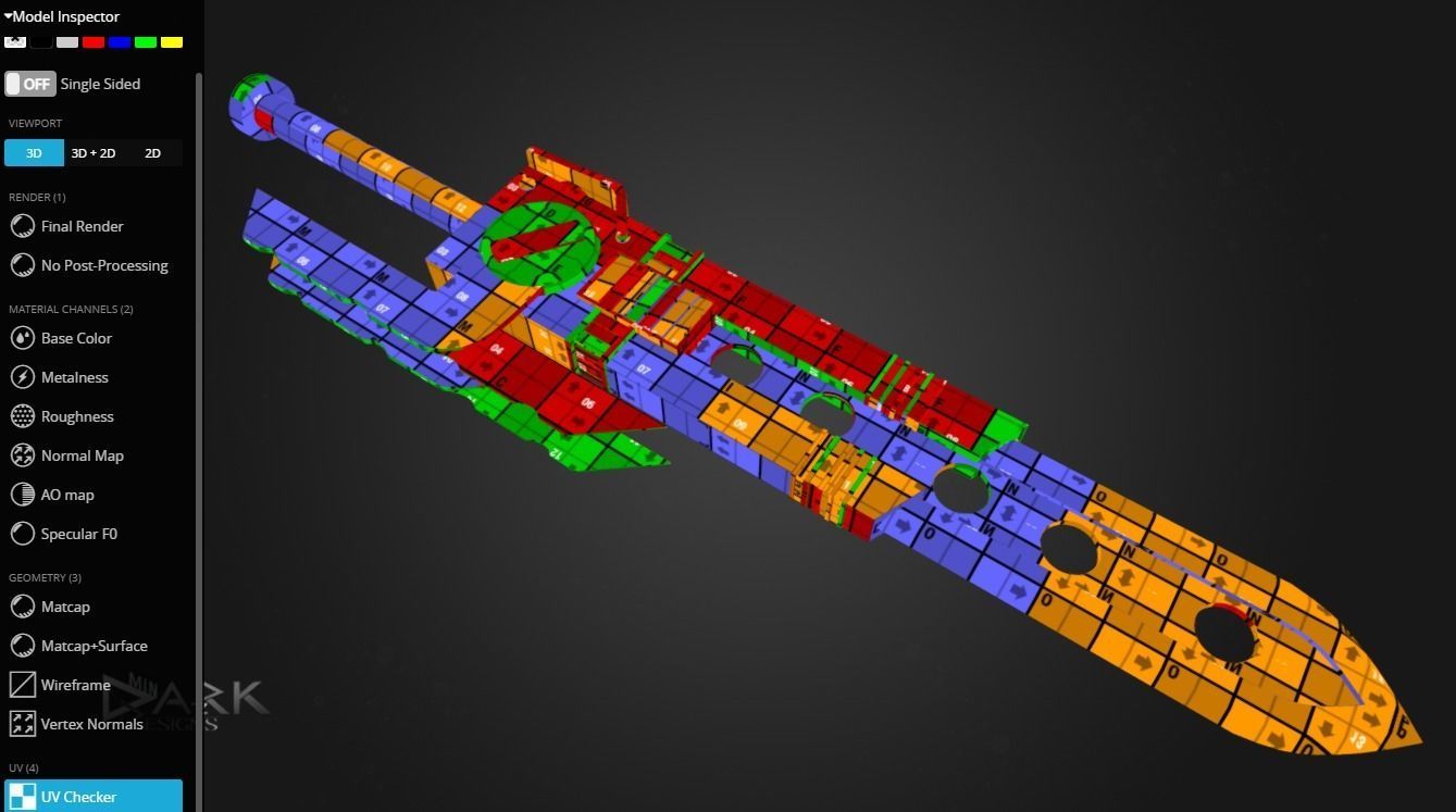 3D model Leviathan Blade VR / AR / low-poly | CGTrader