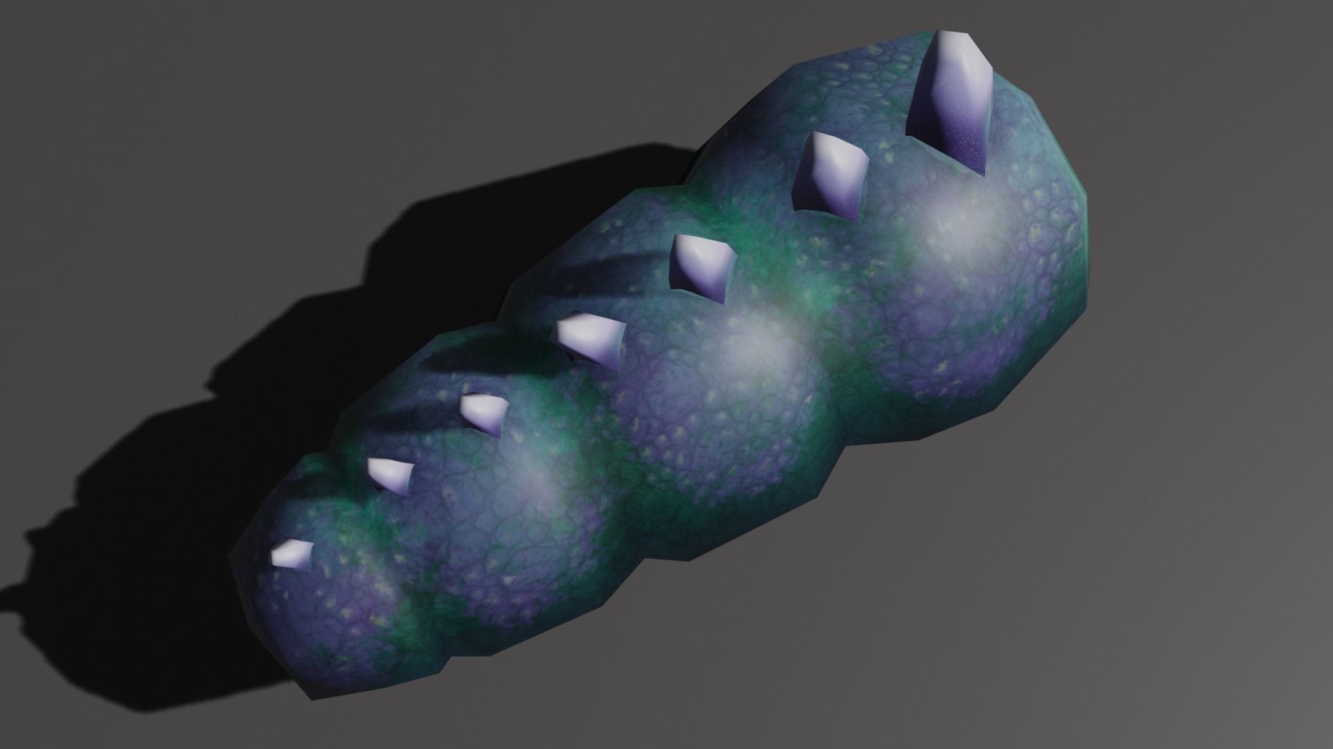 3D model Low poly Abyss Worm VR / AR / low-poly | CGTrader