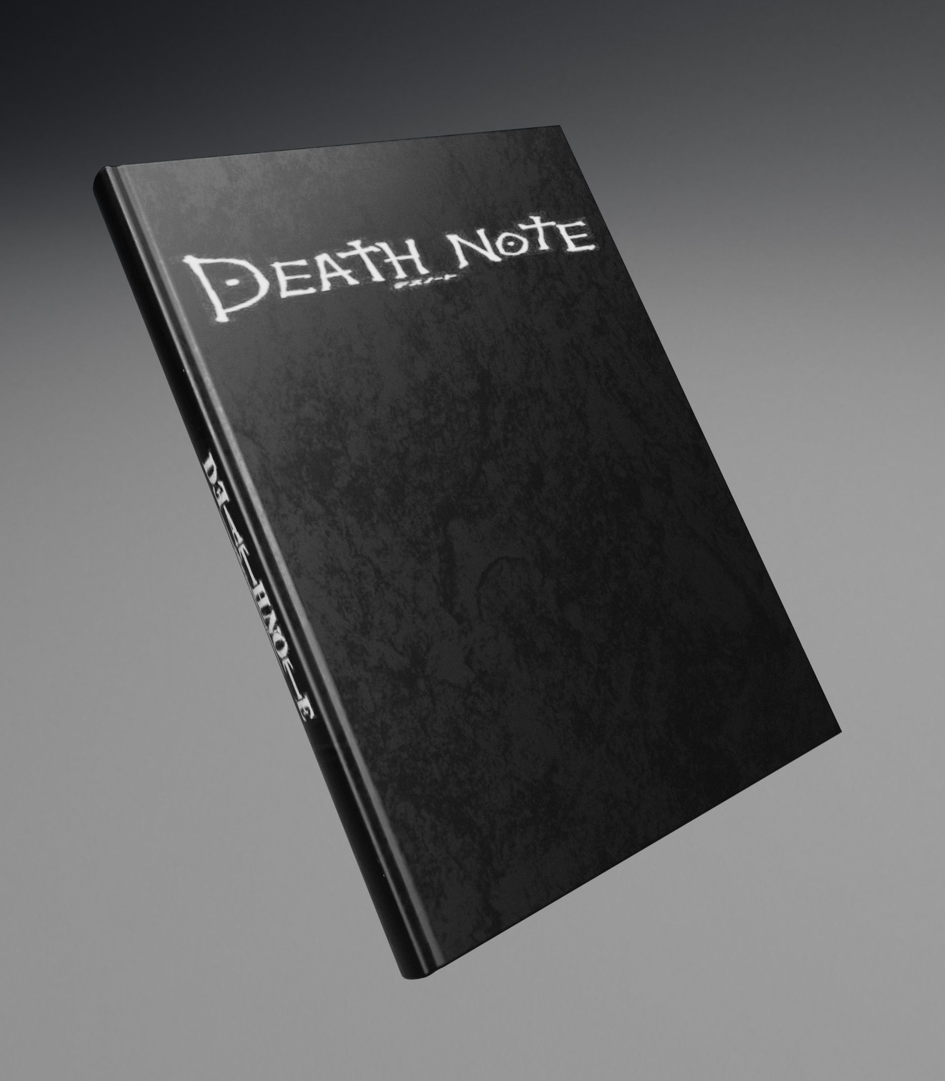 3D model death-note book VR / AR / low-poly | CGTrader
