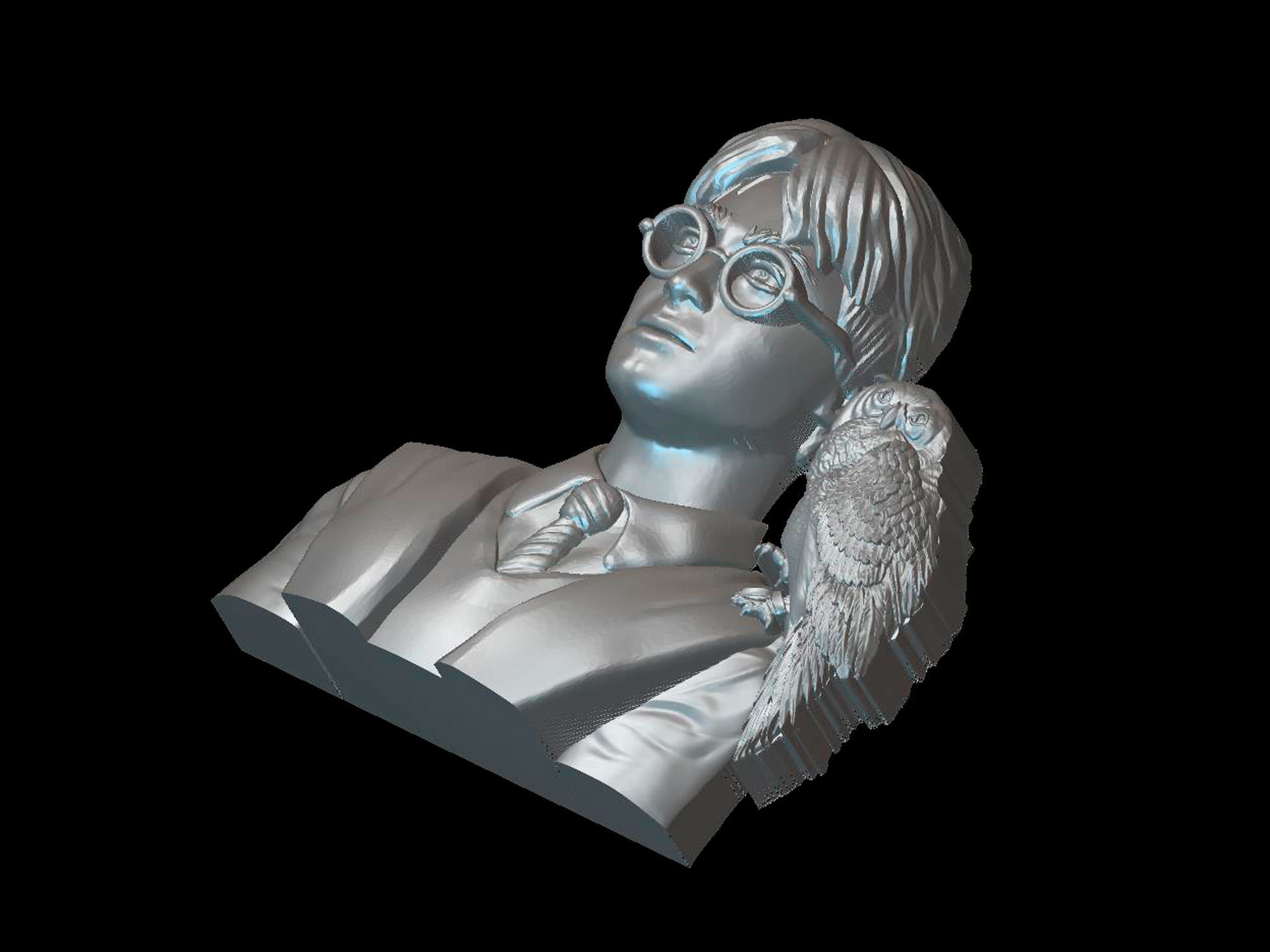 Harry Potter 3d model for cnc machines and 3d printers 3D model | CGTrader