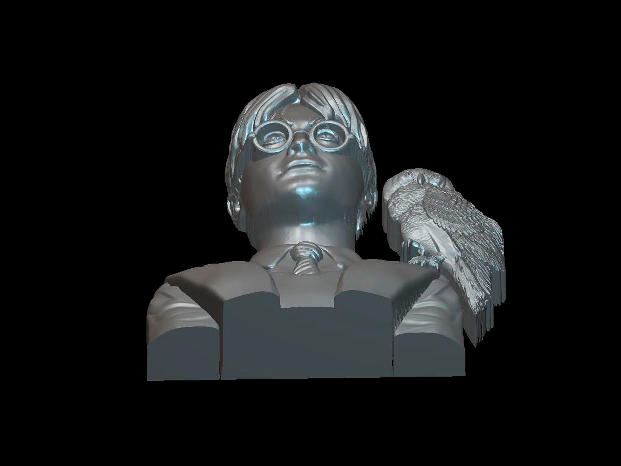 Harry Potter 3d model for cnc machines and 3d printers 3D model | CGTrader