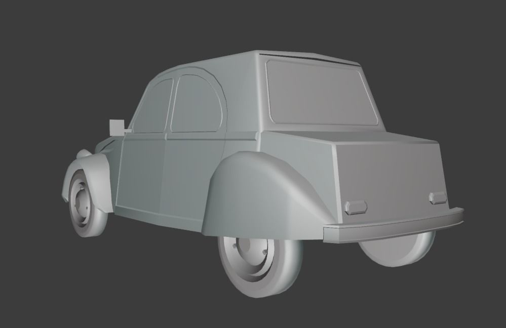 3D model Citroneta citroen VR / AR / low-poly | CGTrader