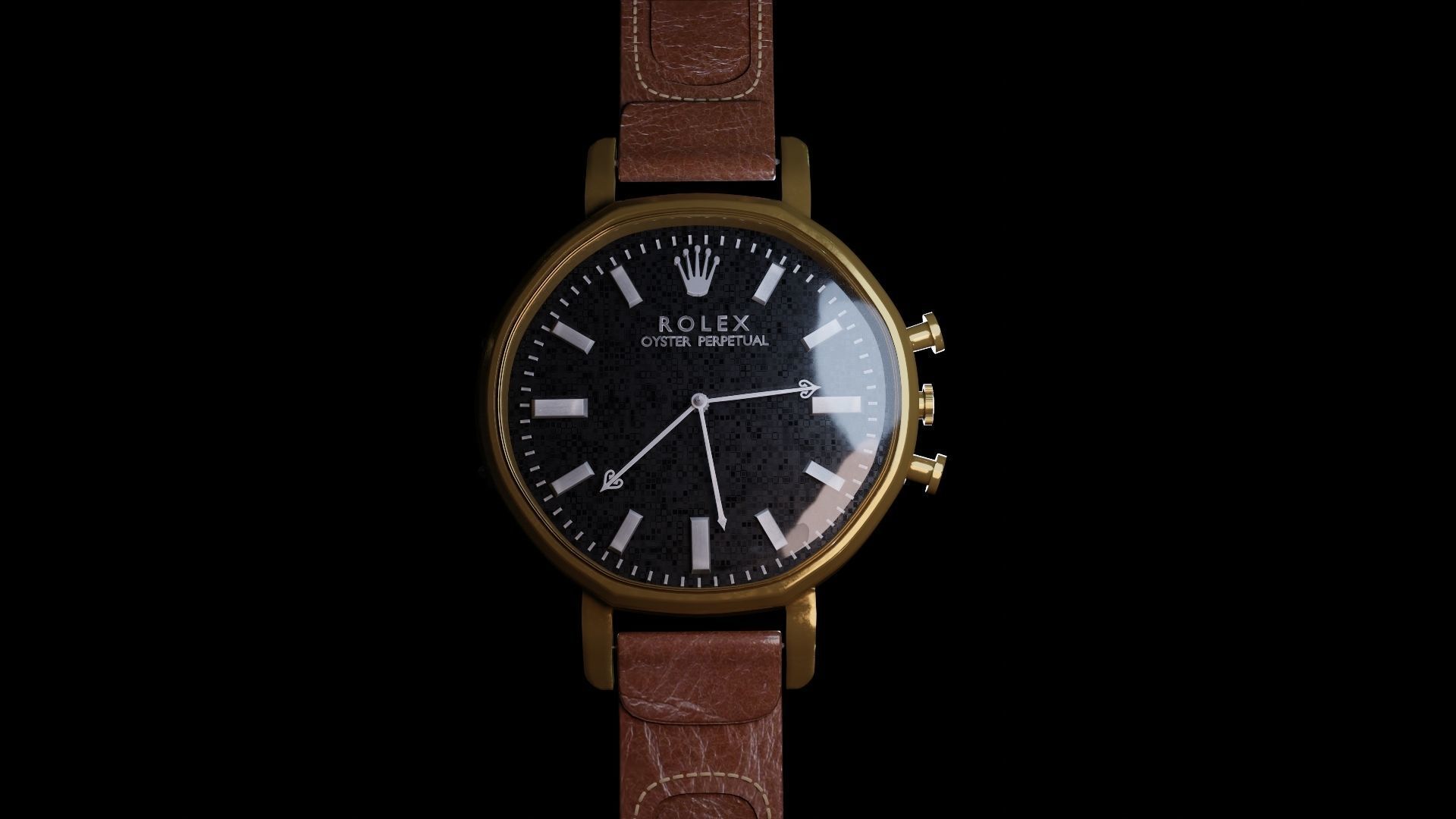 Rolex Watch 3D model free VR / AR / low-poly 3D model animated | CGTrader