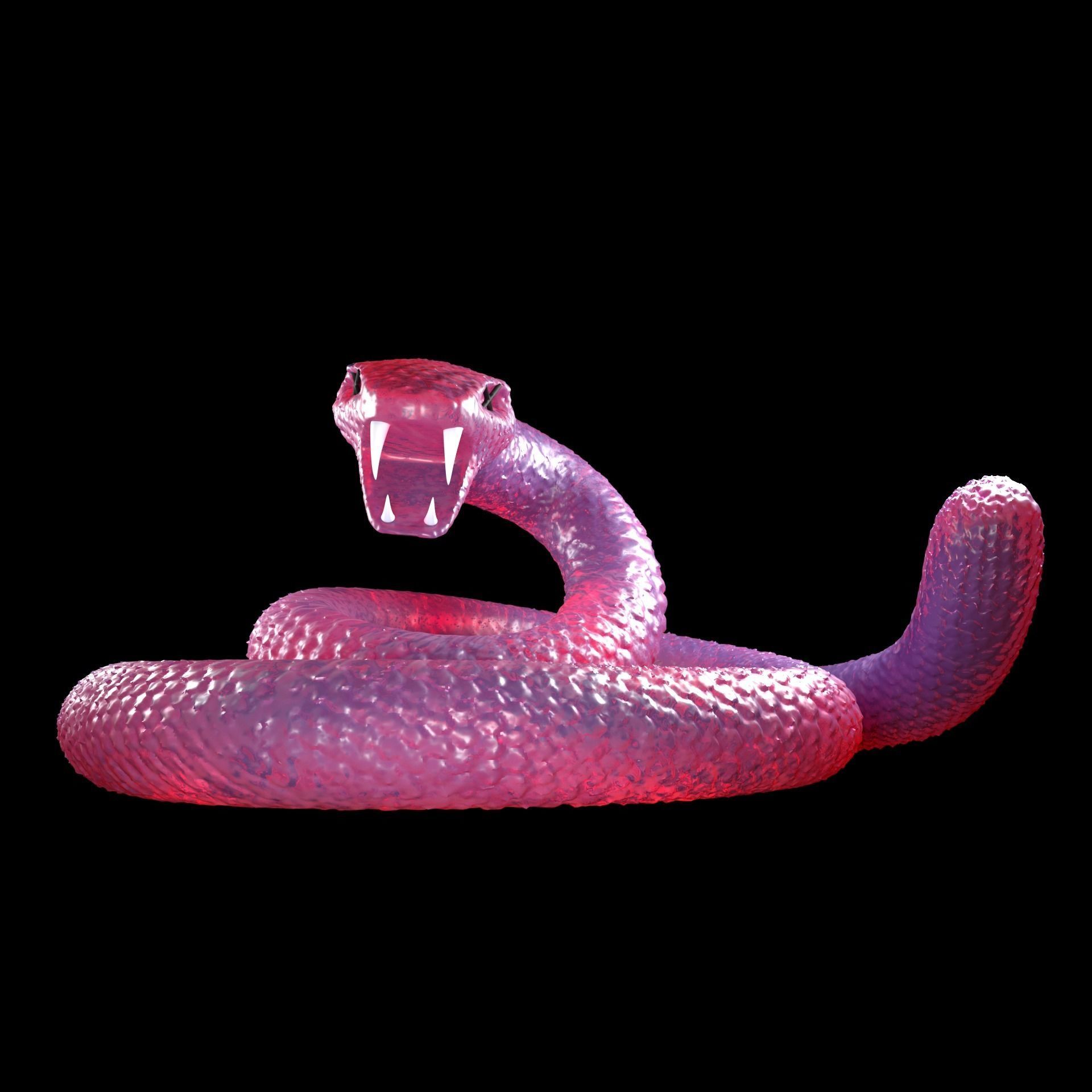 Snake free 3D model | CGTrader