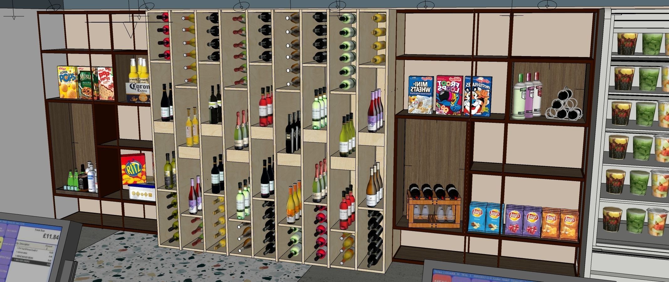 Cute Mini Market 3D model | CGTrader