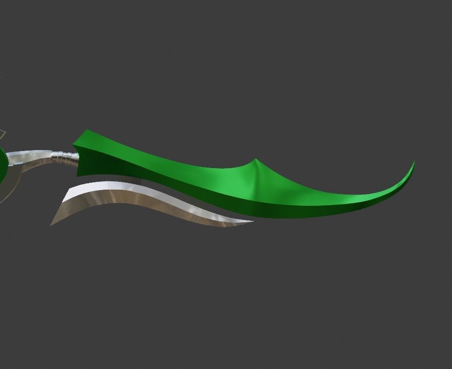 Jade razorang - Glave of Dawn from Mortal Kombat 11 3D model 3D ...