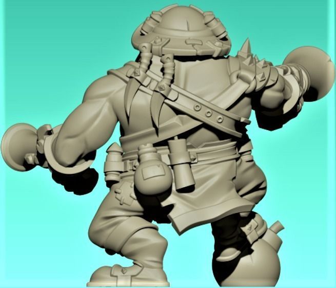 Toad Hunter 3D model 3D printable | CGTrader