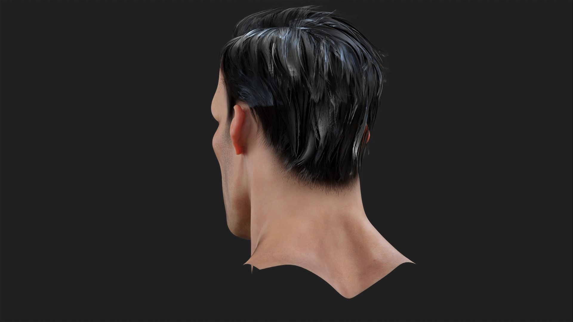 3D model Jason Realistic model of male head VR / AR / low-poly | CGTrader