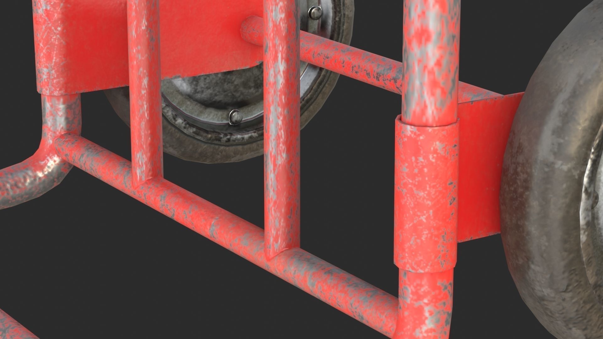 3D model Cargo Trolley for Game Ready VR / AR / low-poly | CGTrader