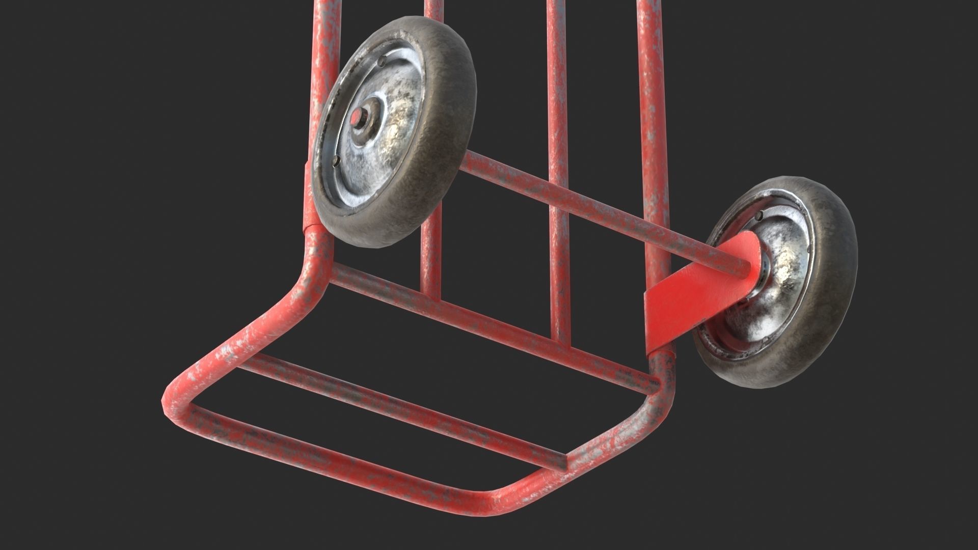 3D model Cargo Trolley for Game Ready VR / AR / low-poly | CGTrader