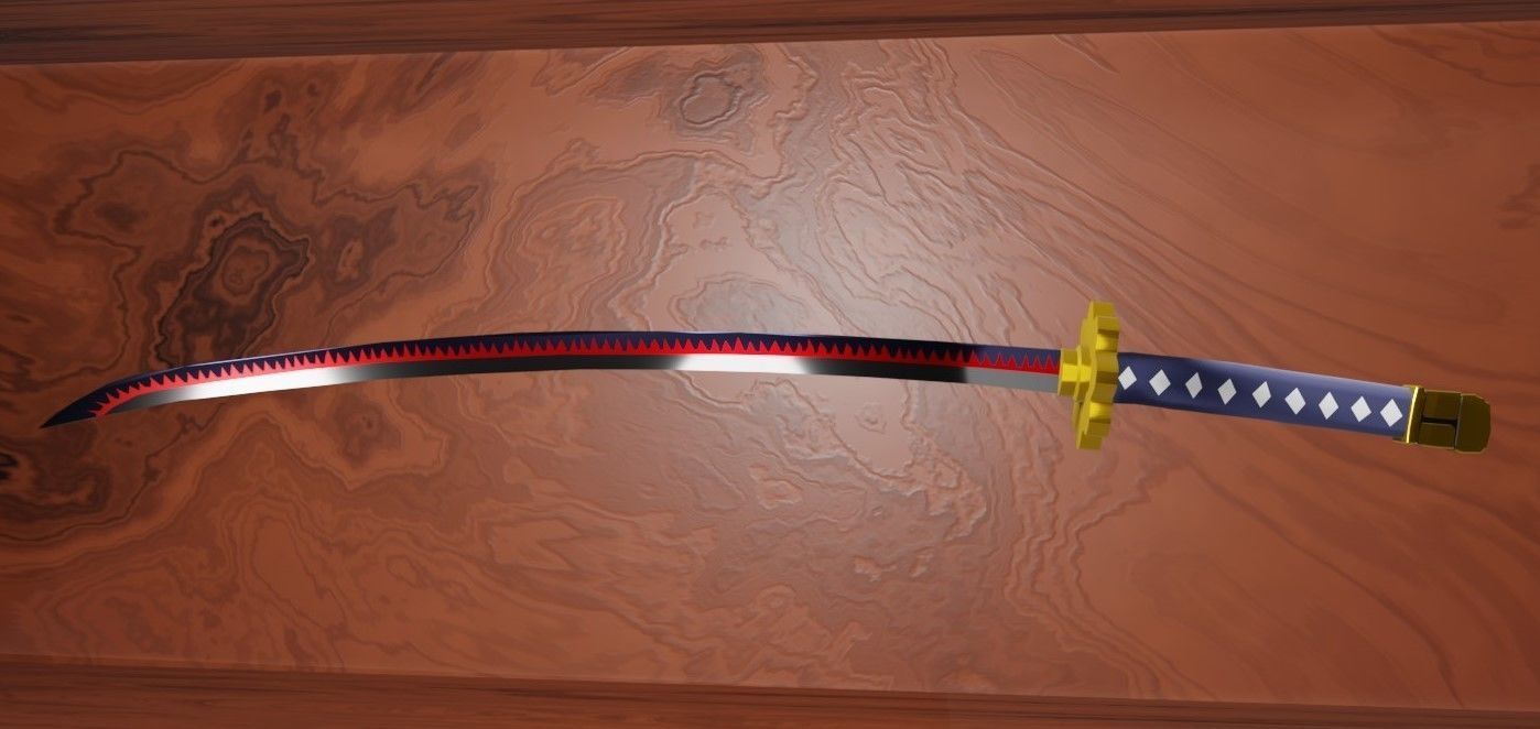 3D model One Piece - Shusui - Zoro sword VR / AR / low-poly | CGTrader