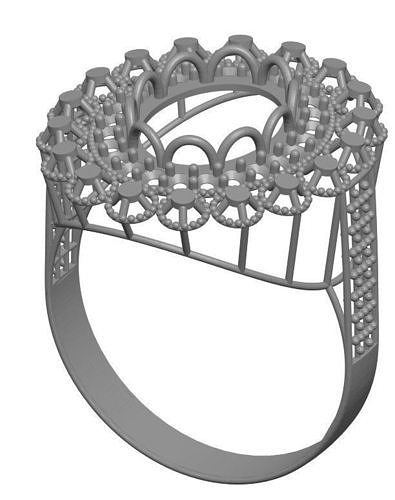 Ring 99 3D model 3D printable | CGTrader