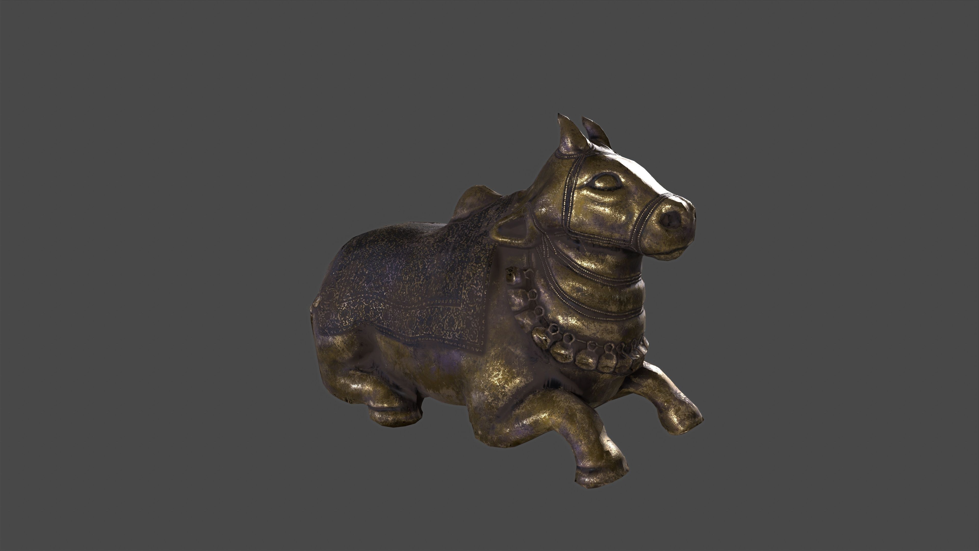 Nandi bull free VR / AR / low-poly 3D model | CGTrader