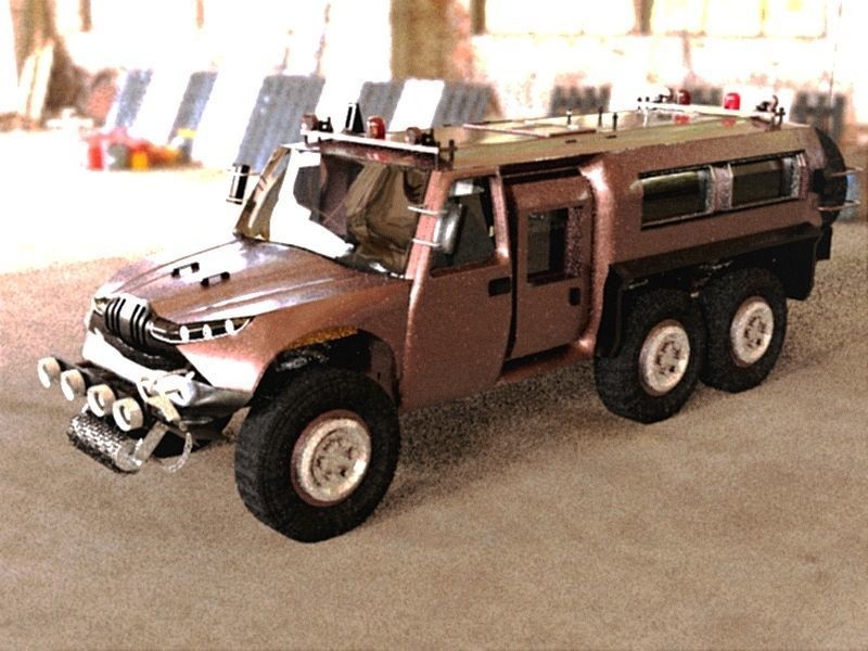 3D model TERMINATOR concept truck VR / AR / low-poly | CGTrader